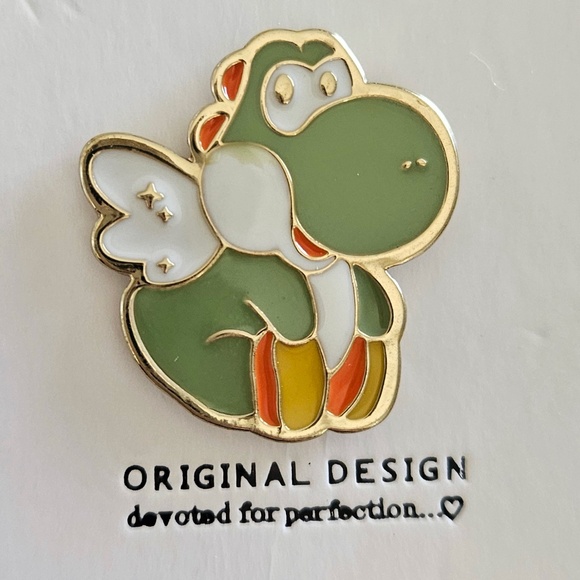 Trendy Jewels | Jewelry | Nwt Yoshi Brooch Pin Cute Fun Mario Bros ...